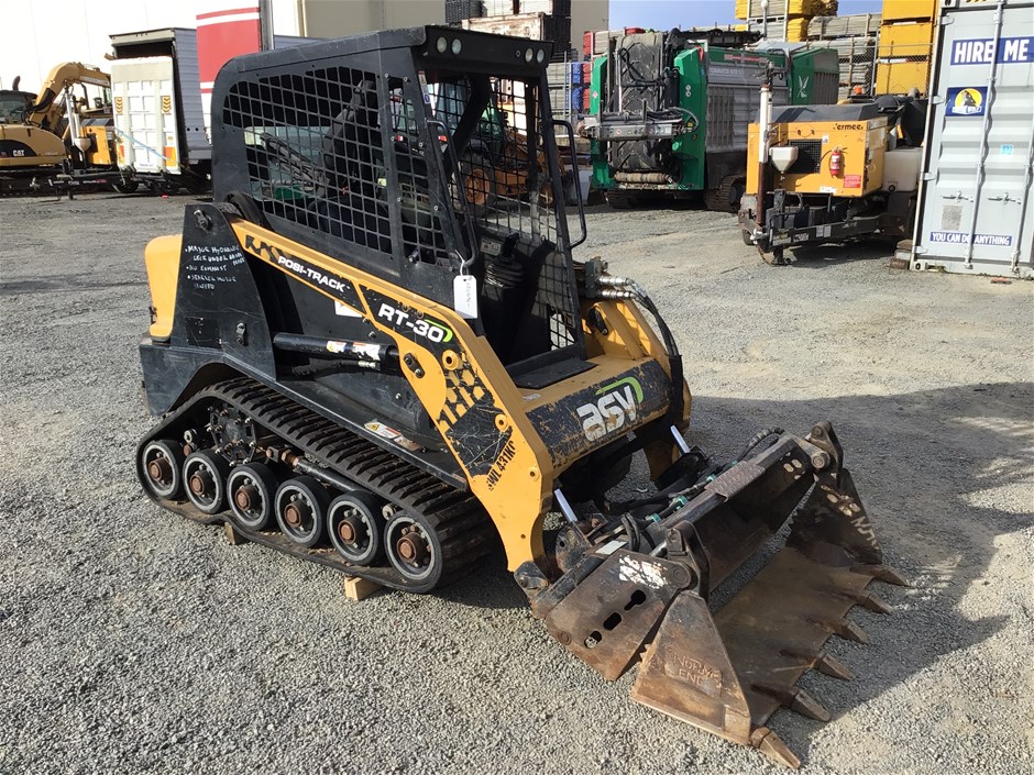 ASV RT-30 Skid Steer Loader (Track) Auction (0021-5053025) | Grays ...