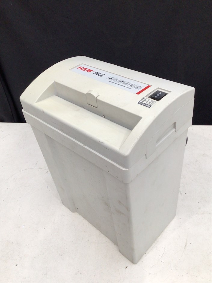 HSM 80.2 Paper Shredder Auction (0017-3025676) | Grays Australia