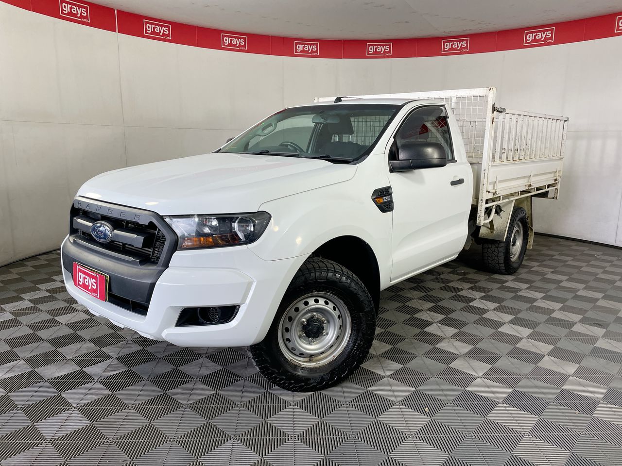 2017 Ford Ranger XL 4X4 PX II Turbo Diesel Manual Cab Chassis Auction ...