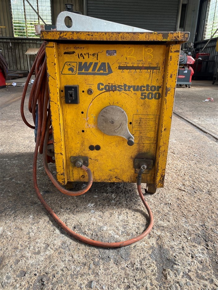 Wia Constructor 500 Stick Welder Auction (0004-7045132) | Grays Australia