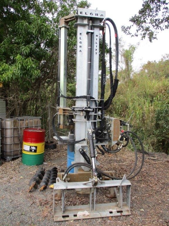 El-Gra Engineering Post Hole Driver Auction (0072-7045129) | Grays ...