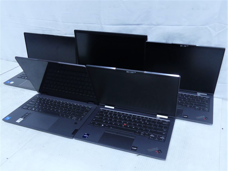 Bulk Lot of Assorted USED/UNTESTED Lenovo Notebook Auction (0007 ...