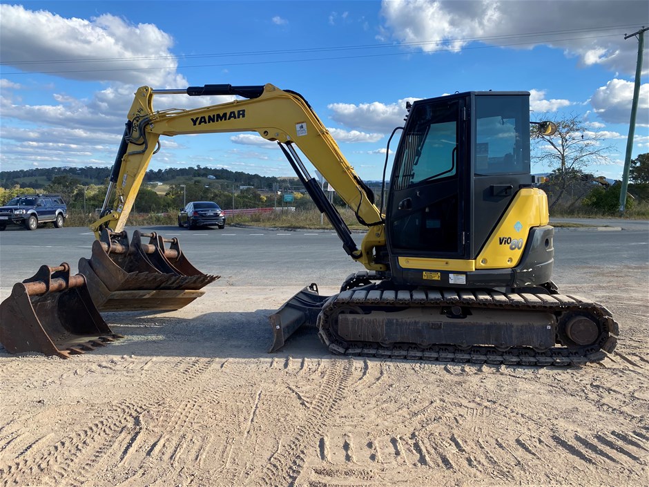 Yanmar VIO80-1 Hydraulic Excavator Auction (0002-7045183) | Grays Australia