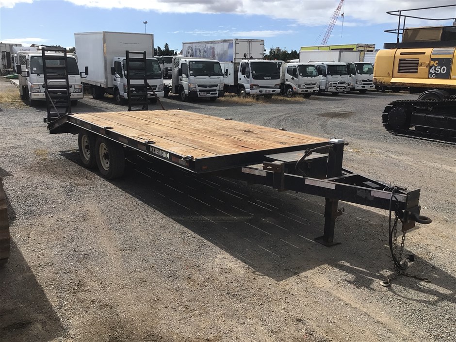 2014 Zieman Z718 Tandem Car Carrier Trailer Auction (0001-7045434 ...