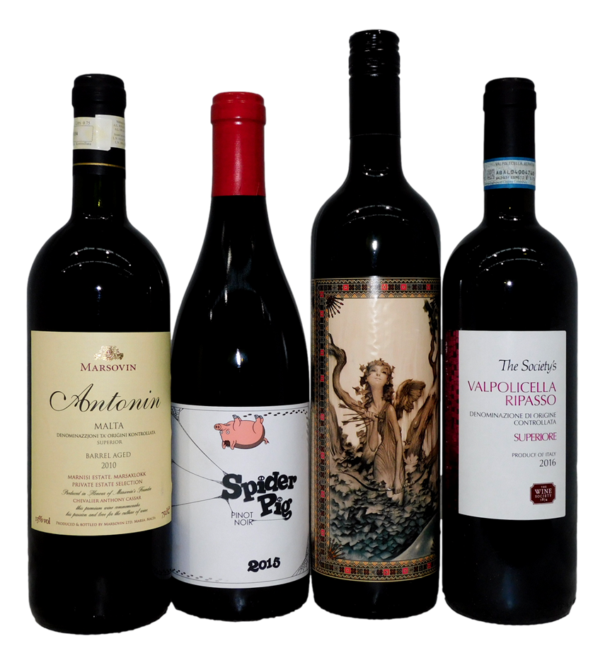 Pack of Assorted Red Wine (4x 750mL) Auction (0065-10722875) | Grays ...