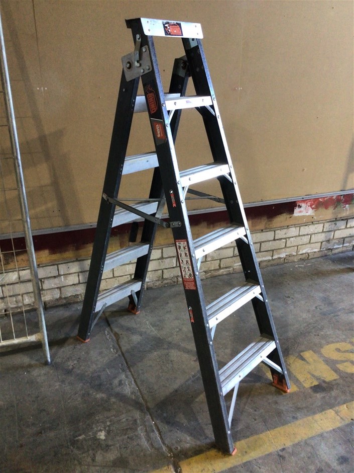 Rhino Double Sided Step Ladder Auction 0057 3025651 Grays Australia