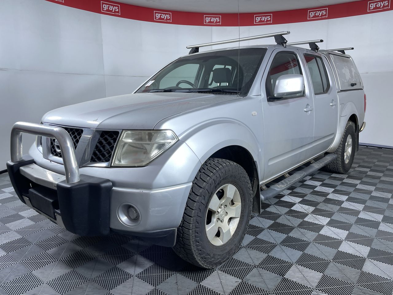 2010 Nissan Navara ST (4x4) D40 Turbo Diesel Automatic Dual Cab Auction ...