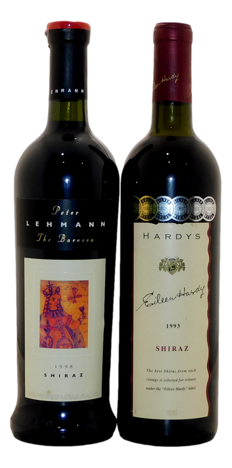 Pack of Assorted Shiraz 1993/1998 (2x 750mL) Auction (0042-10722969) | Grays Australia