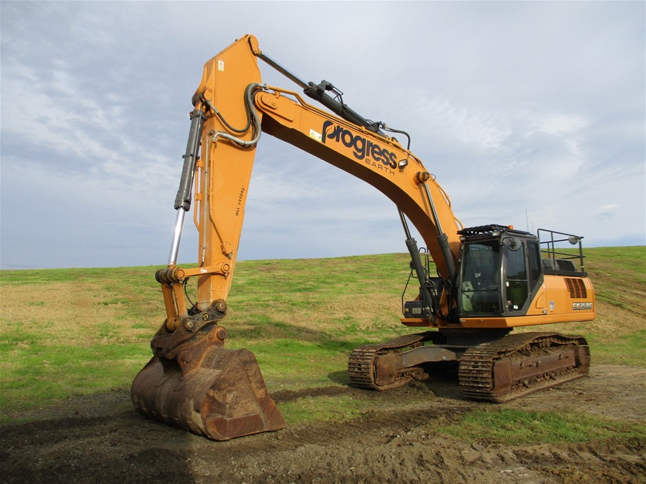 2015 Case CX350C Hydraulic Excavator Auction (0004-3025728) | Grays ...