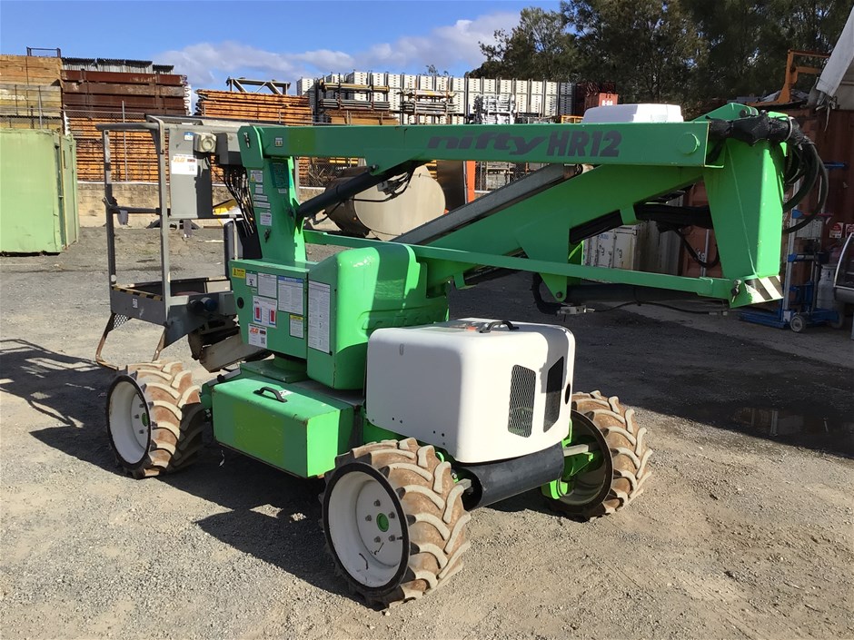 2014 Nifty HR12….10.2m. Boom Lift Auction (0038-5053025) | Grays Australia