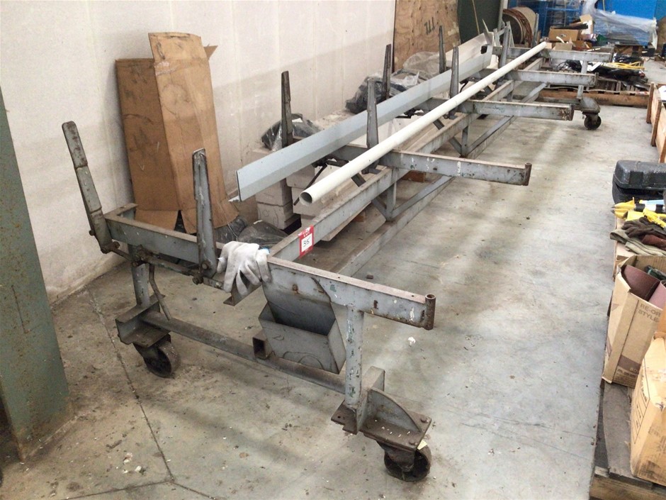 Mobile Steel Fabricated Rack Auction (0041-3026023) | Grays Australia