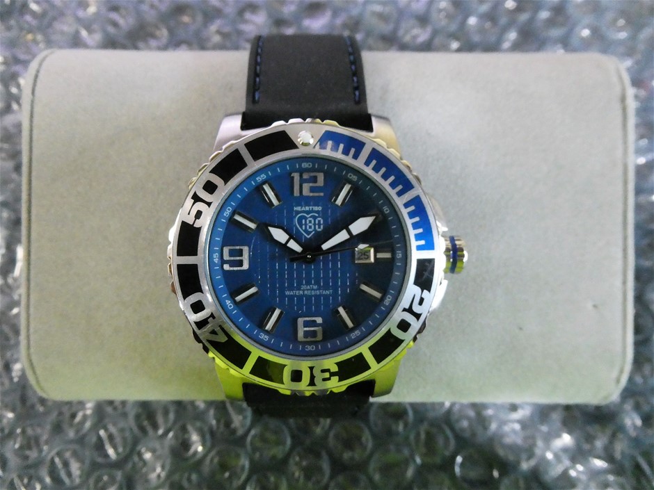 Orologio Bass Straight Collection Men's Date 200m Sports Watch Auction ...