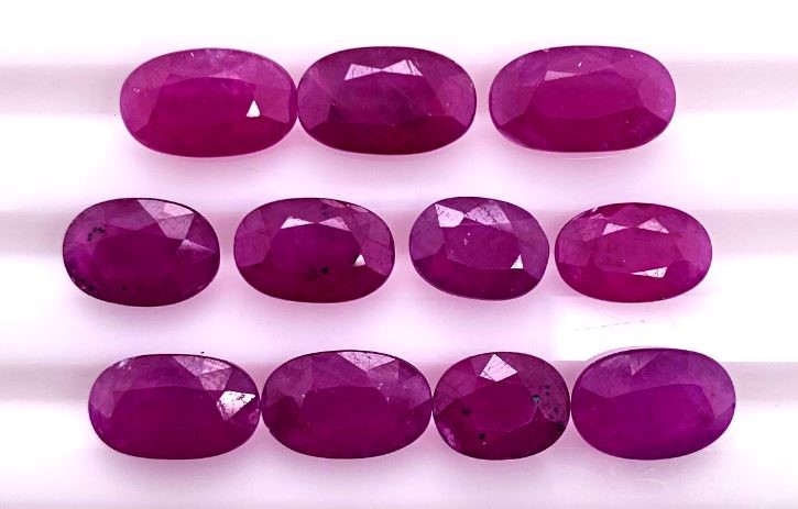 Eleven Loose Ruby, 35.91ct in Total Auction (0001-2553048) | Grays ...