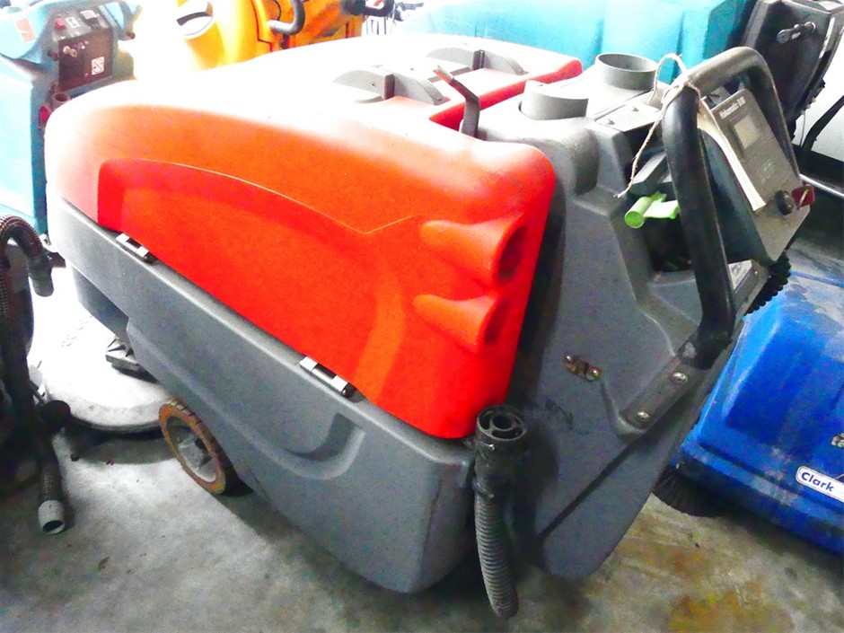 Hako Hakomatic B90 Battery Electric Walk Behind Floor Scrubber Auction ...