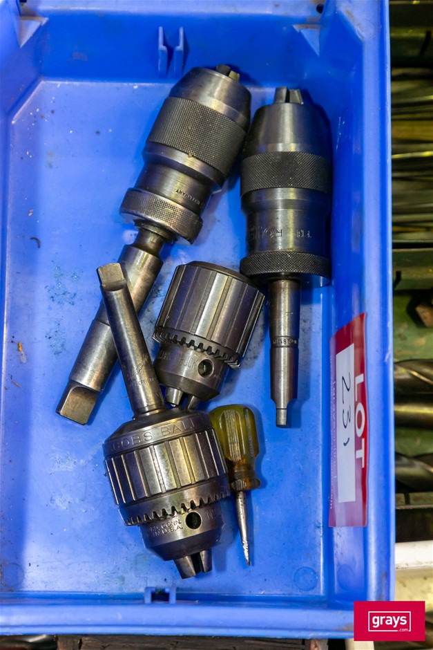Assorted Taper Drill Chuck Tooling Auction (0231-5052820) | Grays Australia