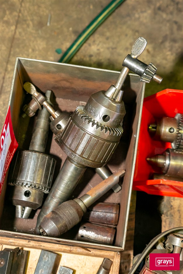 Assorted Taper Drill Chuck Tooling Auction (0232-5052820) | Grays Australia