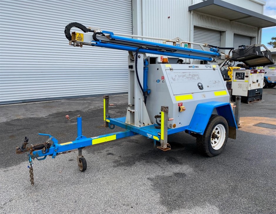 2013 Briteforce LS6K Lighting Tower - 6,000w (Wangara) Auction (0009 ...