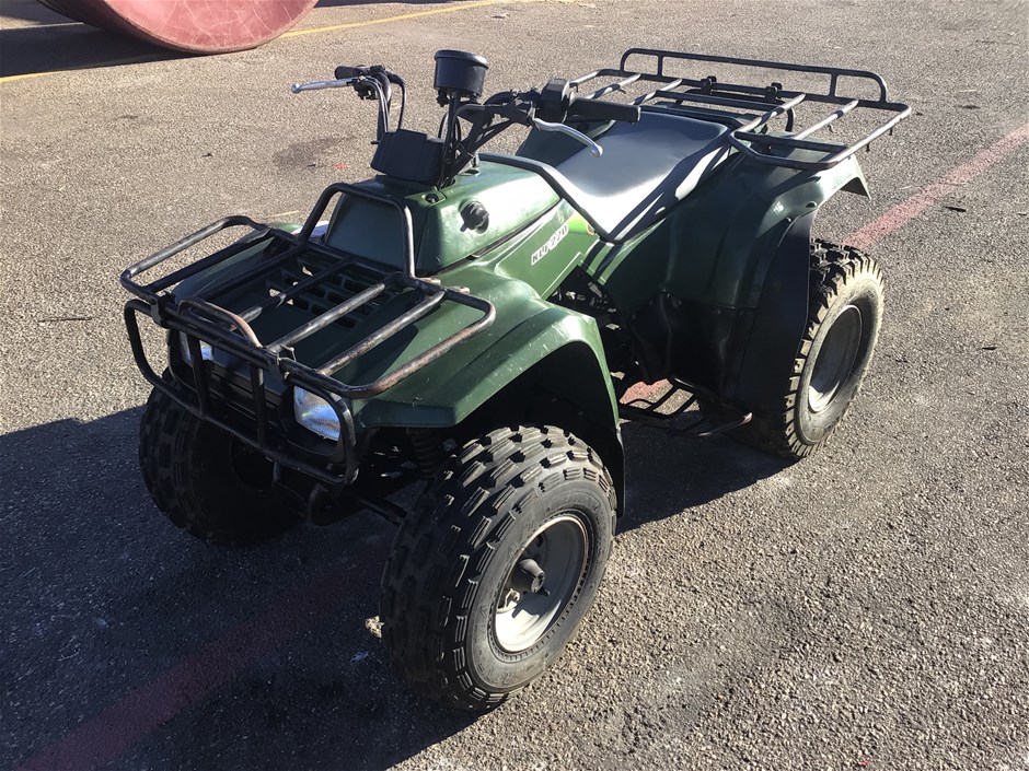 Kawasaki KLF220 Quad Bike Auction (0600-7045714) | Grays Australia
