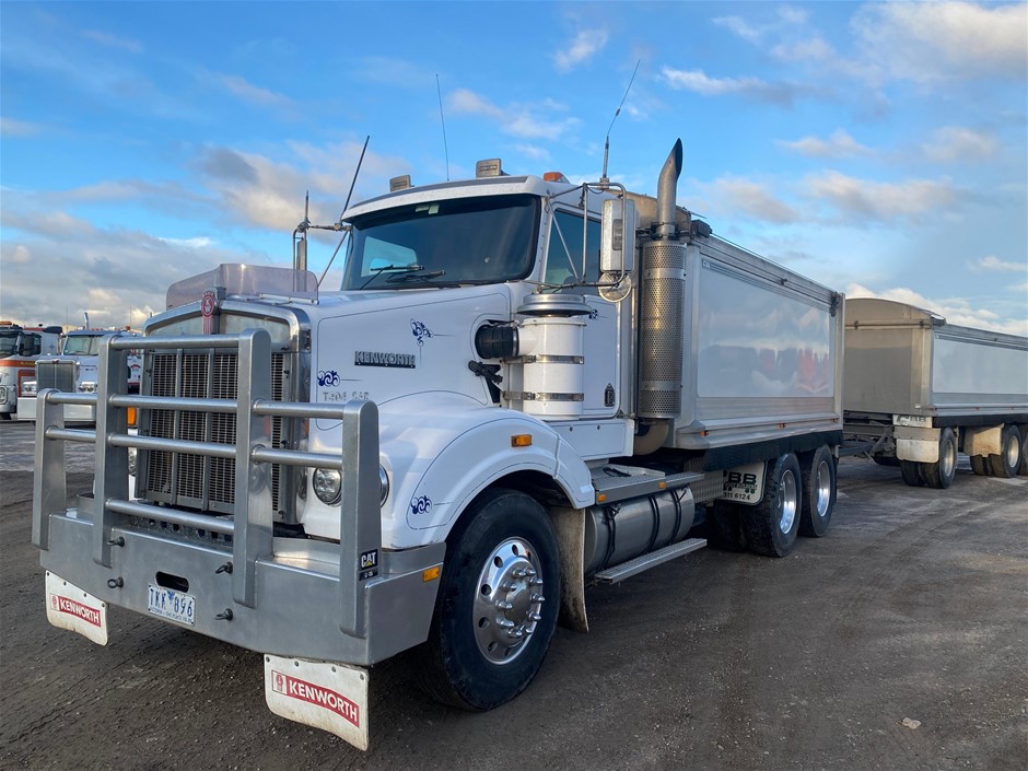 2005 Kenworth T404 6 x 4 Tipper Truck with 2011 Tipper Dog Trailer ...