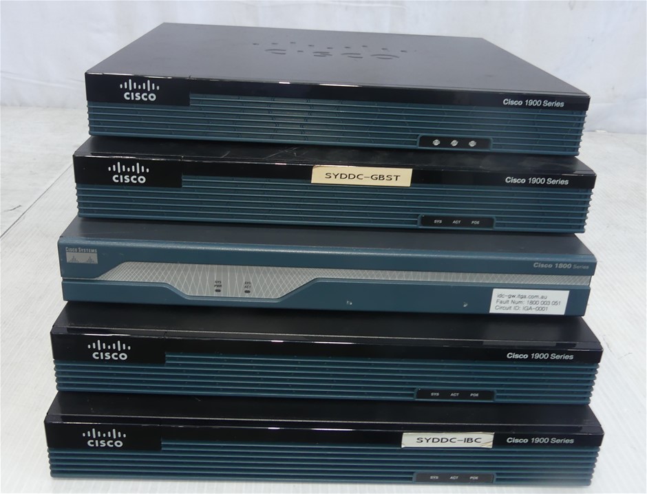Pallet Of Cisco Assorted Model Router/ Switch Approx Includes