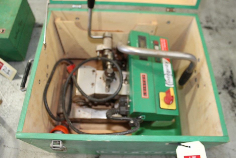 Leister Astro Wedge Welder with Timber Case Auction (0020-5052879 ...