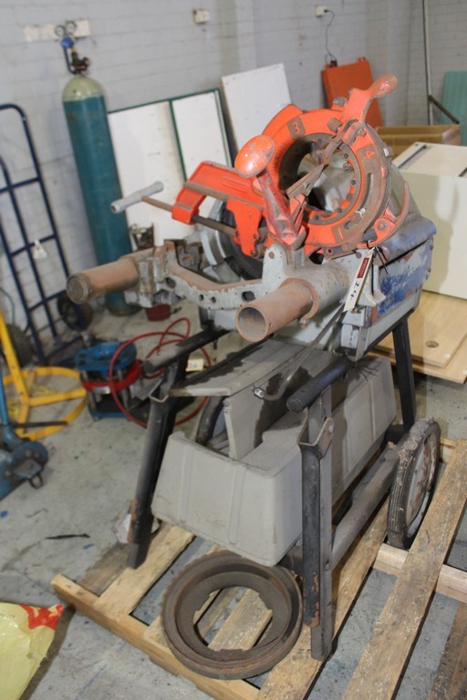 Ridgid 1224 Mobile Pipe Thread Machine Auction (0014-5052879) | Grays ...