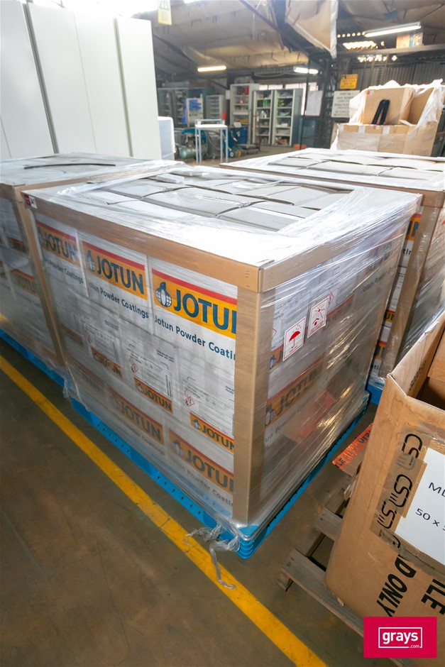 Qty 1 x Pallet x Jotun Facade 1407 Powder Coating Media Auction (2069 ...