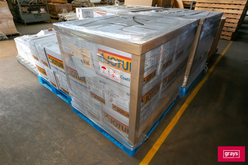 Qty 1 x Pallet x Jotun Facade 1407 Powder Coating Media Auction (2070 ...