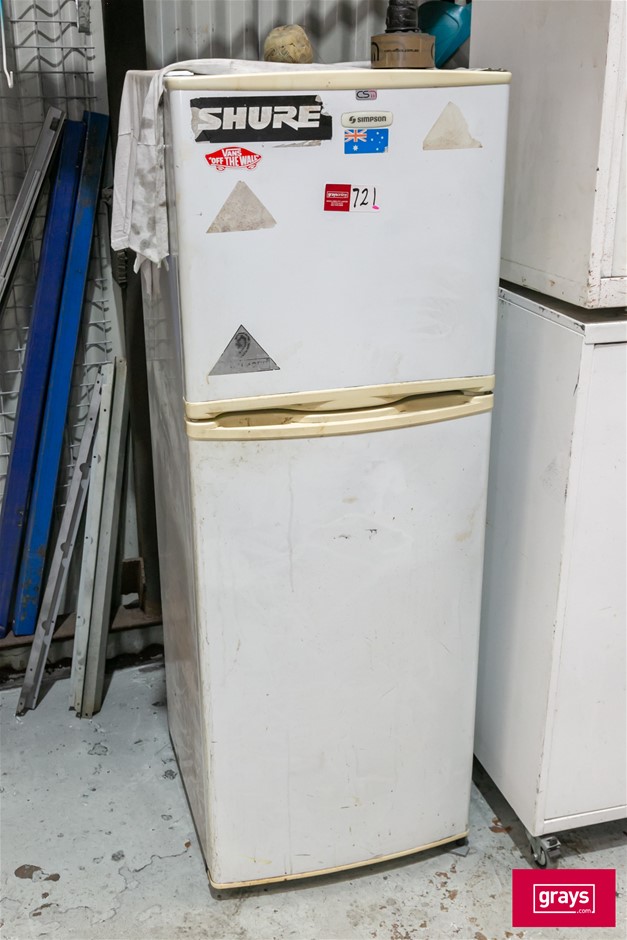 Simpson SR235A Top Mount Refrigerator Freezer Auction (0721-5053088 ...