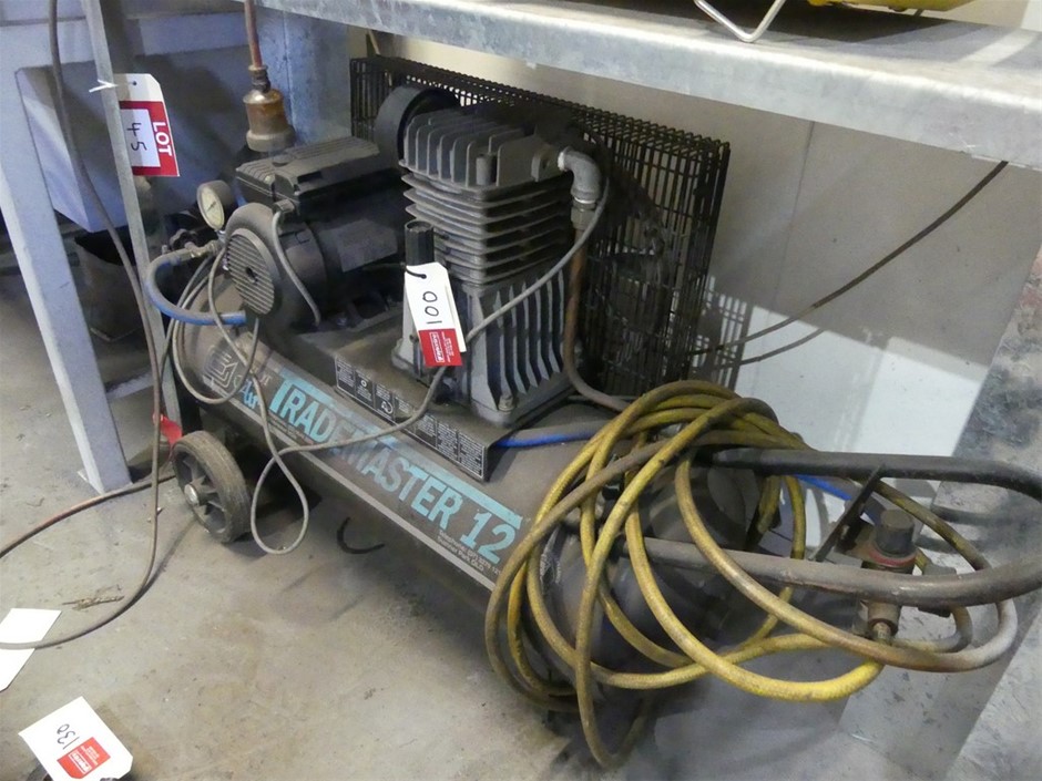 Pilot Trademaster 12 Portable Air Compressor Auction (0100-5052997 ...