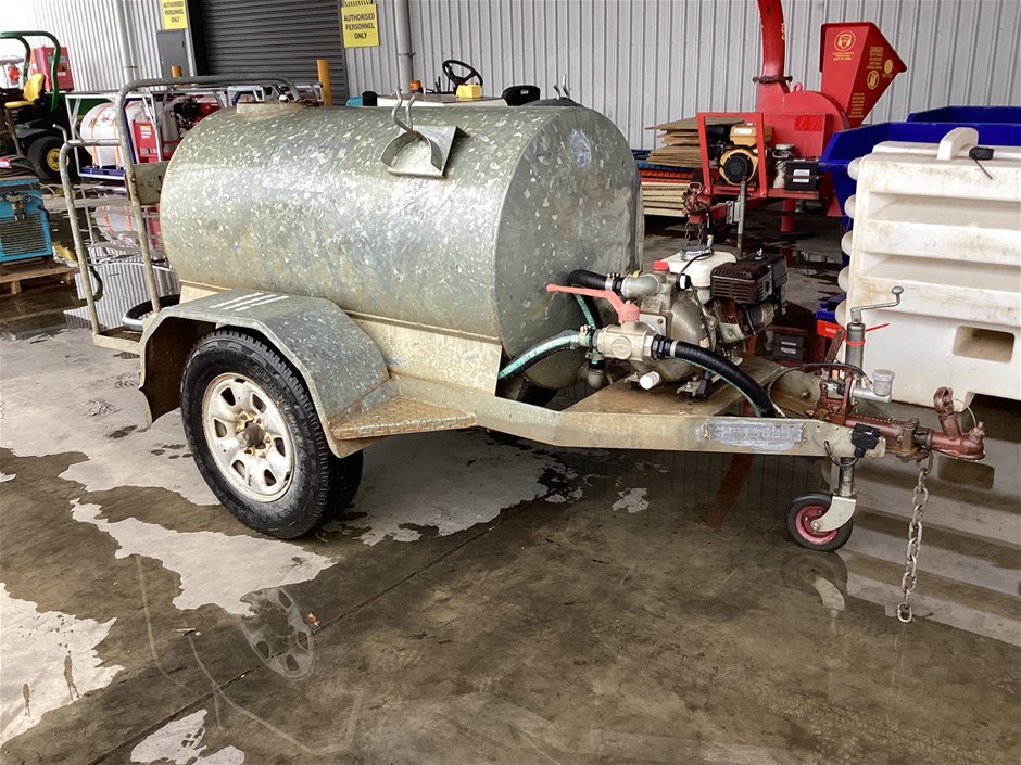 2010 Furphy Engineering MF2 Single Water Trailer Auction (0003-8017499 ...