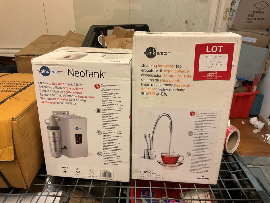 InSinkErator Neo tank Hot Water Tank Auction (0058-3025870) | Grays ...