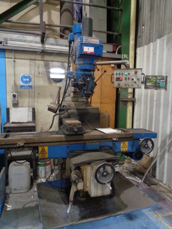 Turret Milling Machine Auction (0001-9042299) | Grays Australia