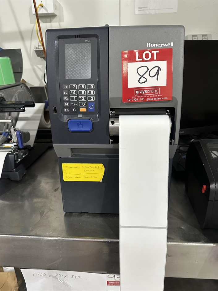 HONEYWELL Intermec PM43 300 DPI full touch display barcode label ...