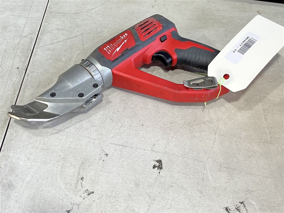 Milwaukee M18 BMS Metal Shears (Skin Only) Auction (0056-5053291 ...