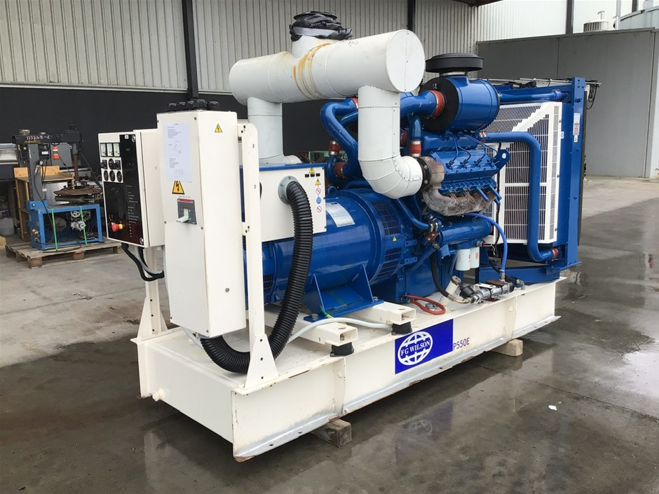 FG Wilson P550E Generator Auction (0001-3026017) | Grays Australia