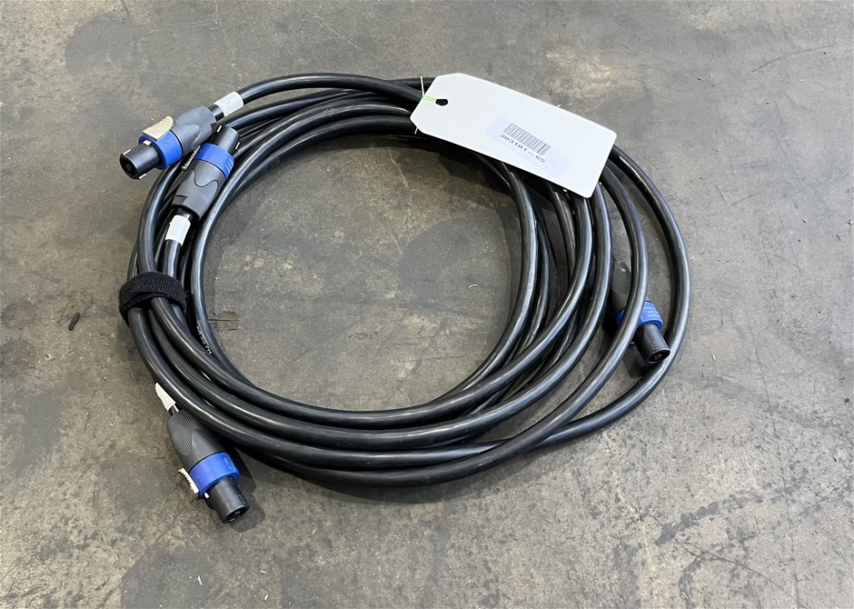 Qty 2 x Aflex CT Speaker Cables 4 x 2.5 mm² Auction (0113-5053233 ...