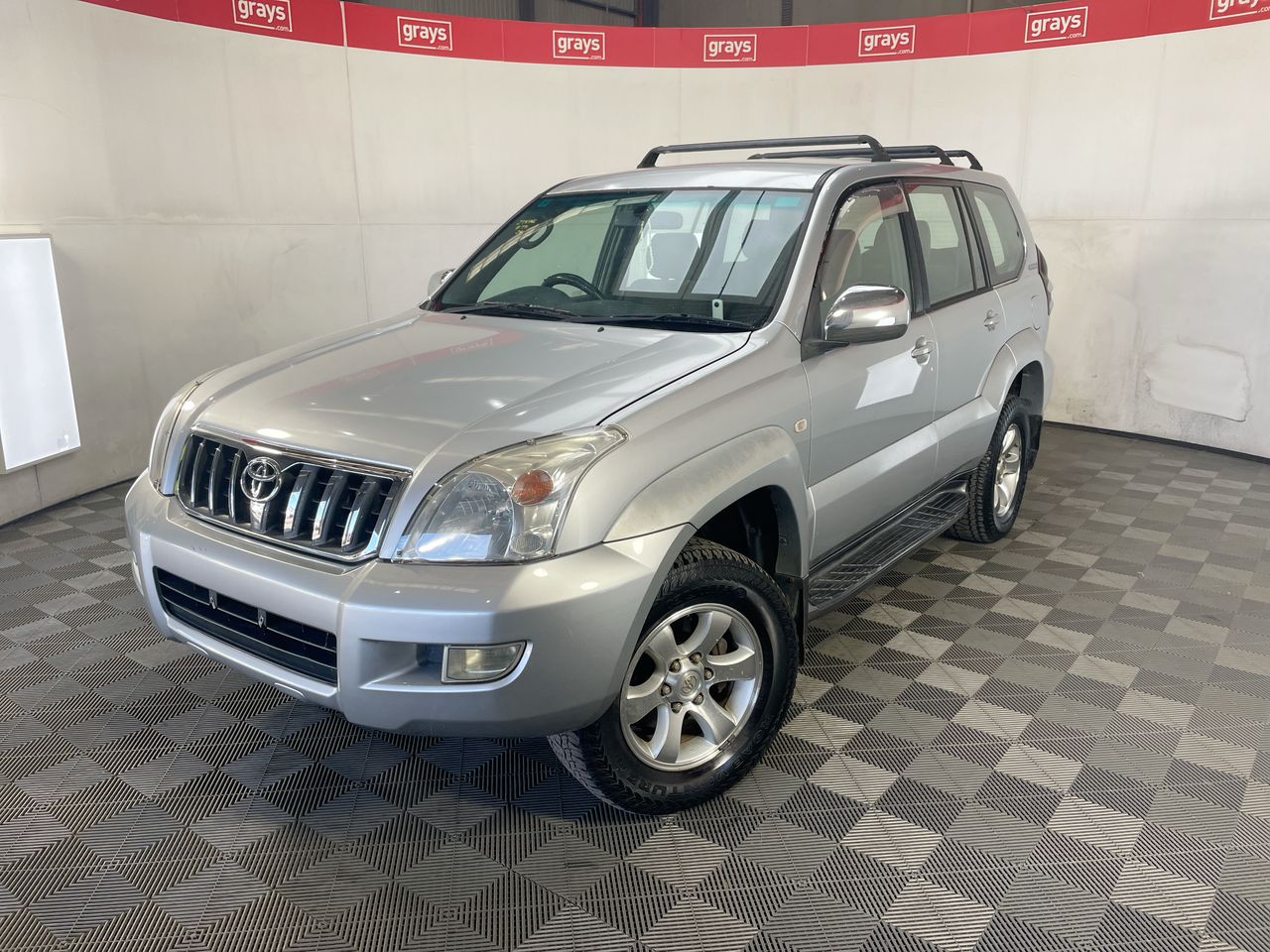 2003 Toyota LandCruiser Prado GXL GRJ120R Manual 8 Seats Wagon Auction ...