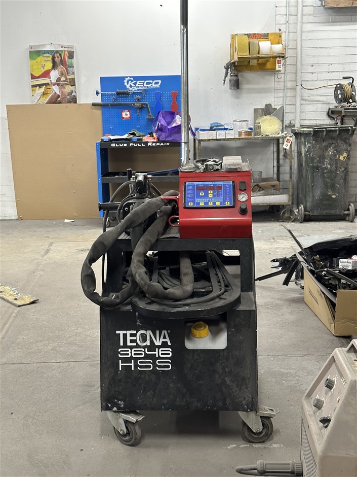 2017 TECNA 3646 HSS Spot Welder with inverter technology Auction (0011 ...