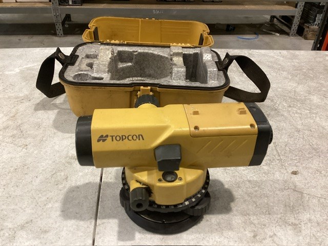 Topcon AT-B4R Laser Level In Carry Case Auction (0087-9057159) | Grays ...