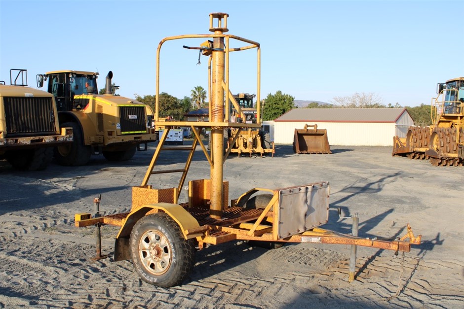 Off-Road GPS/UTS/Laser Level/Mobile Communications Trailer Auction ...