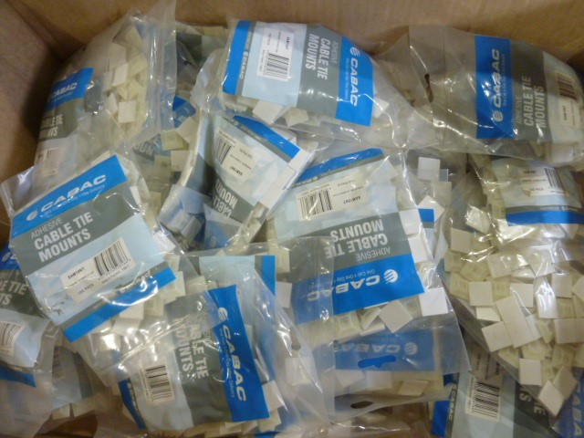 Large Qty of Cabac CableTie Mounts Auction (0054-8017488) | Grays Australia