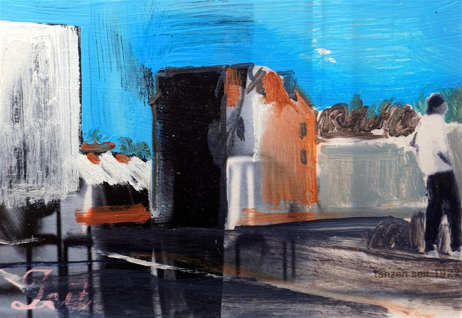 SHONAN TRESCOTT (1962 - ), Medium: Original Oil Painting on Card ...