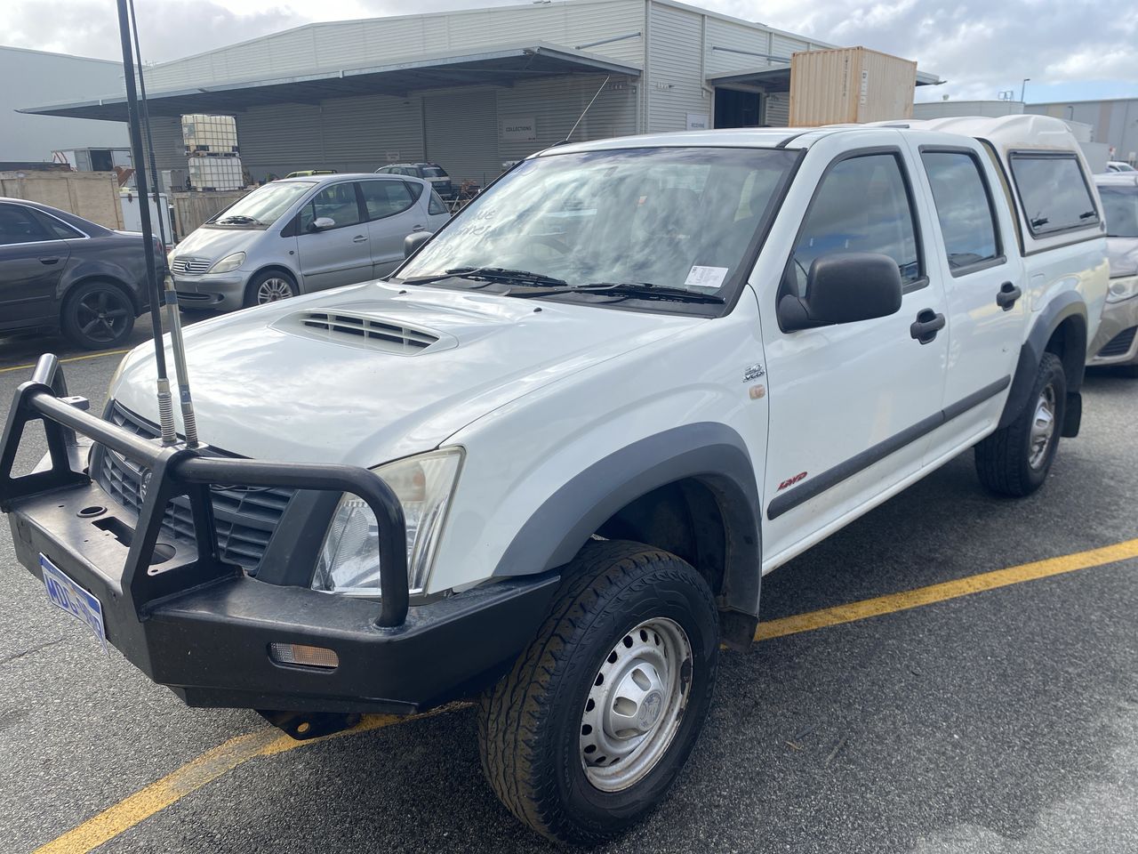 2007 Holden Rodeo LX 4X4 TD RA Turbo Diesel Manual Dual Cab Auction ...