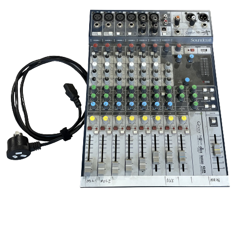 Soundcraft 5049554 Signature 10 Mixing Station Audio Mixer Auction ...