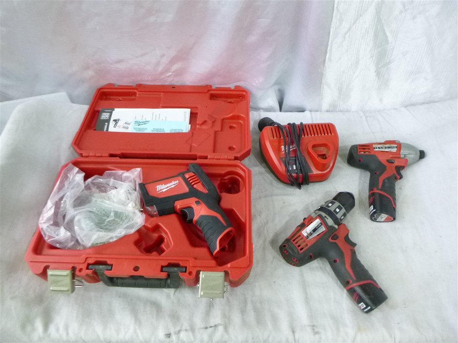 Oty of Assorted Milwaukee Power Tools Auction (0031-5053356) | Grays Australia