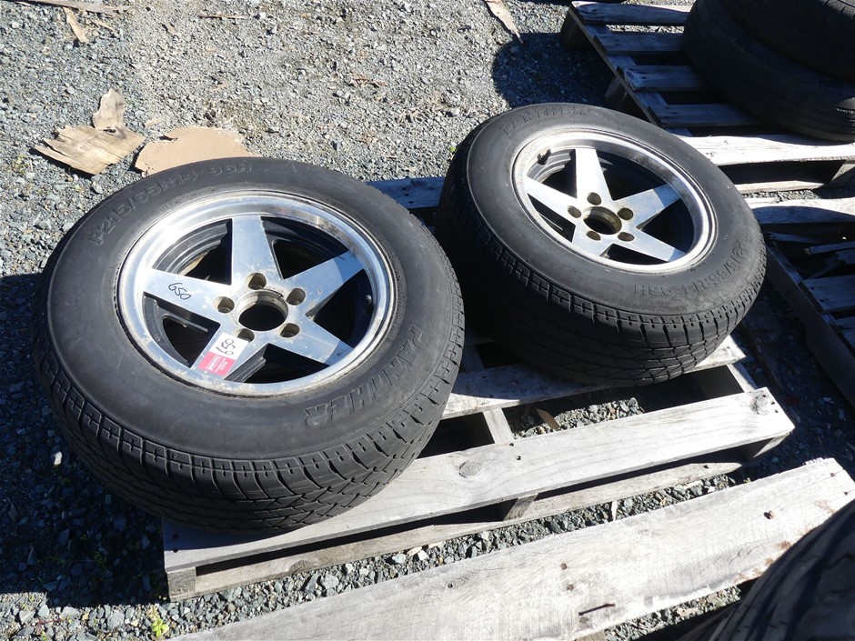 2x Rims and Tyres Auction (0650-5053527) | Grays Australia