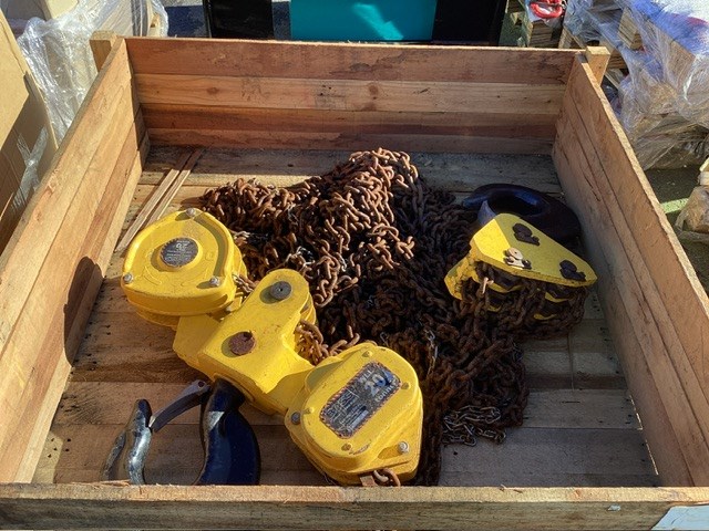 2 x 20 Tonne Chain Blocks Auction (0005-9043500) | Grays Australia