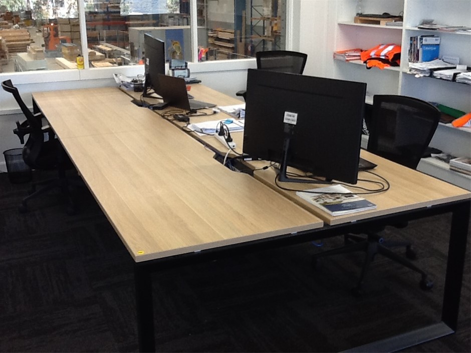 Eastern Commercial Furniture Workstation, Bid price per unit Auction ...