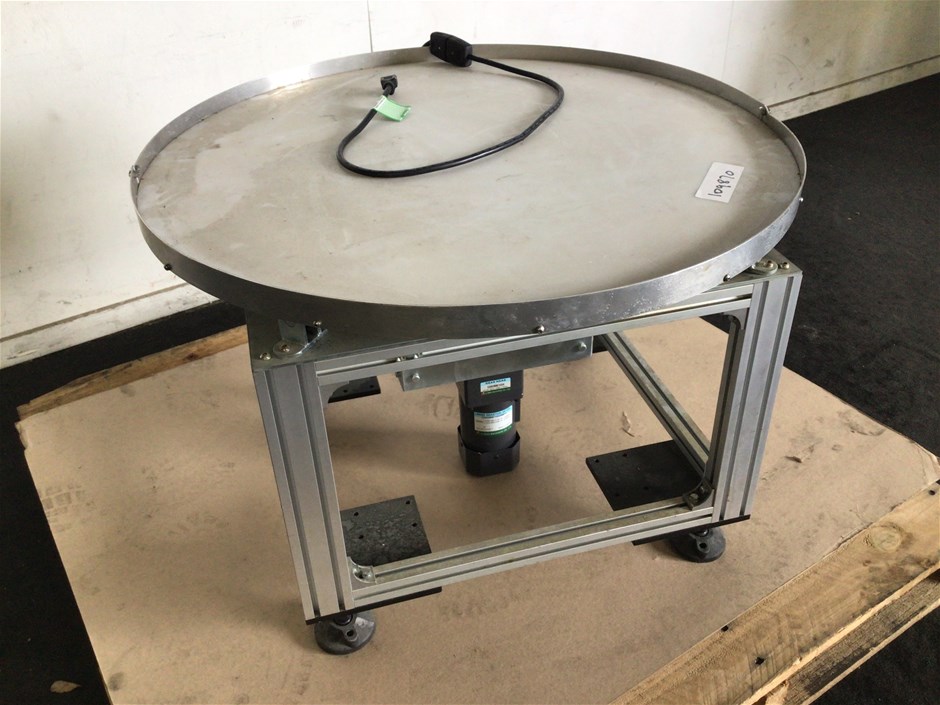 800 mm Processing Turntable Auction (0034-7046591) | Grays Australia